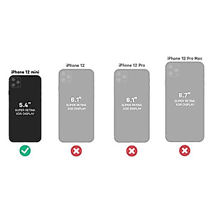 OtterBox Prefix Series Case for iPhone 12 Mini - Clear