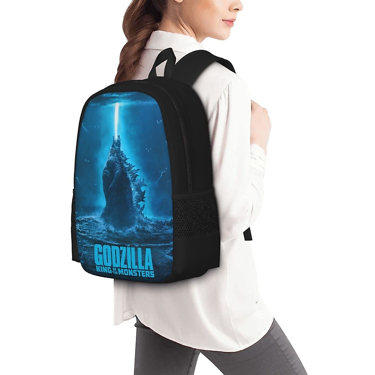 Otrplir Cartoon Backpack 3D Printed Lightweight Large Capacity School Backpack Travel Laptop Daypack For Teens Boys Girls 17inch