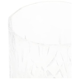 Lorren Home Trends Loren Home Trends Opera Double Old Fashion, 6 Count (Pack of 1), Clear