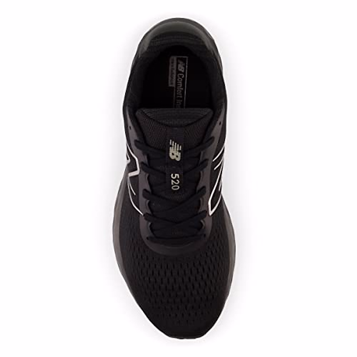 New Balance Men's 520 V8 Running Shoe, Black/Black, 11