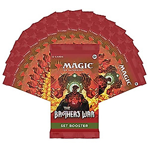 Magic The Gathering The Brothersâ€™ War Set Booster Box | 30 Packs (360 Magic Cards)