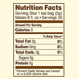 Celestial Seasonings Herbal Tea, Ginger Plus Probiotics, 20 Count (Pack of 3)