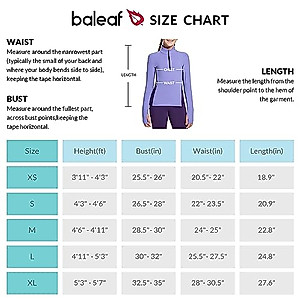 BALEAF Fleece Long Sleeve Shirts, Girls Fall Jacket Half Zip Sweatshirts Horse Riding Camping Thermal Coat Kids Purple M