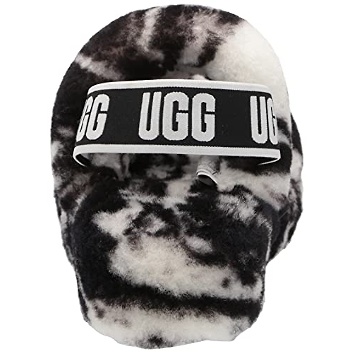 UGG Women's OH Yeah Marble Slipper, Black, 8