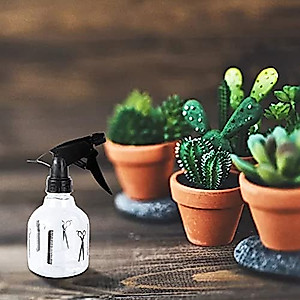 Fine Mist Plastic Spray Bottle Cleaning Products In Refillable Large Container 1 Watering Can for Indoor Plants