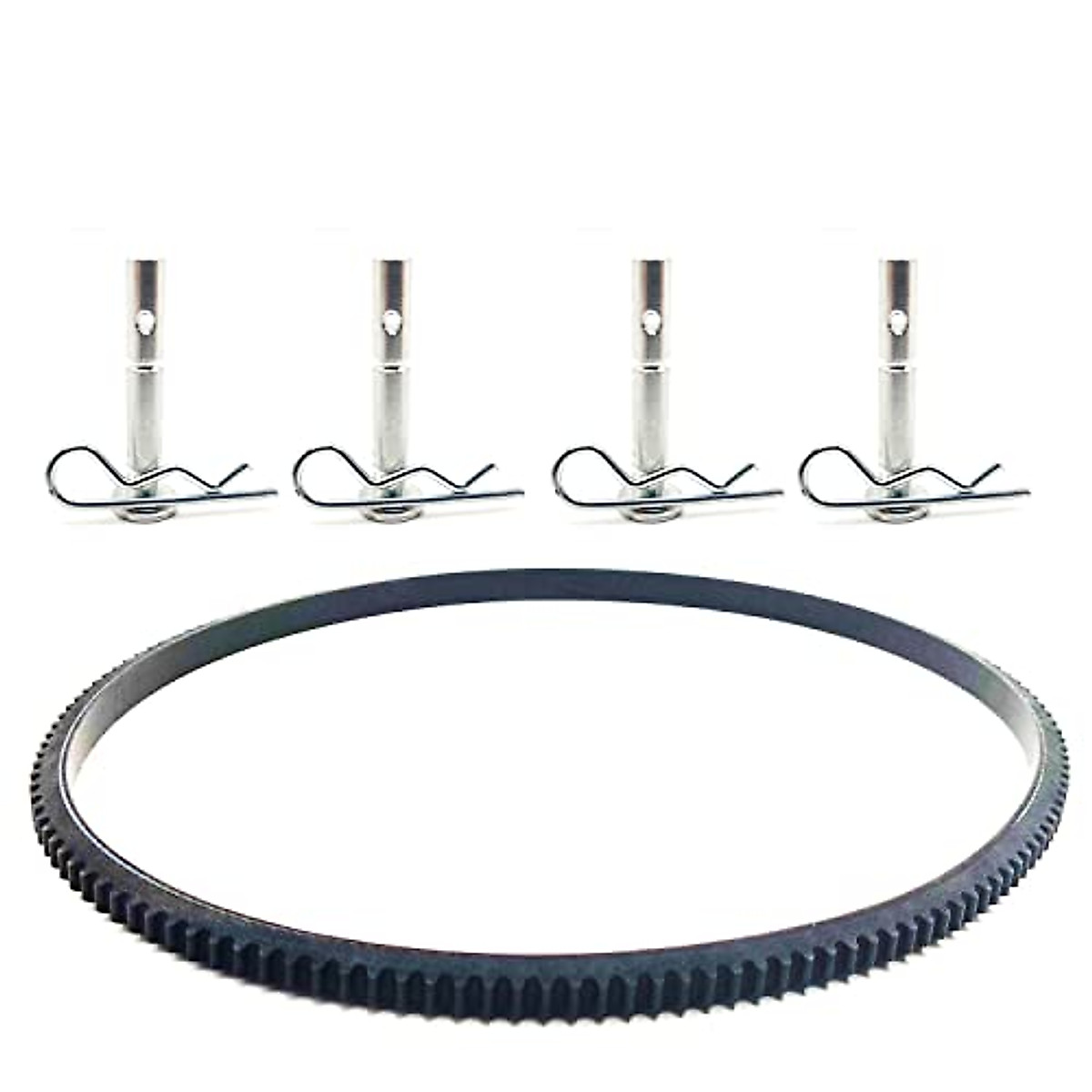 754-04050A Auger Belt, 738-04124A Shear Pins,714-04040 Cotter Pins Set Replaces MTD Craftsman Troy-Bilt 954-04050A 754-04050 954-04050 738-04124 194208 SnowThrowers