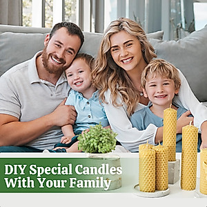 YASNAY White Beeswax Pellets 2LB, 100% Organic Beeswax, Beeswax for Candle Making, Body, Skin Care DIY, Lip Balm and Soap Making Supplies