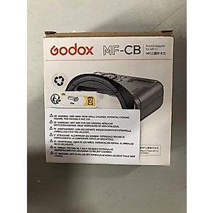 Godox MF-CB Round Adapter for MF12 MF12-K2 Macro Flash