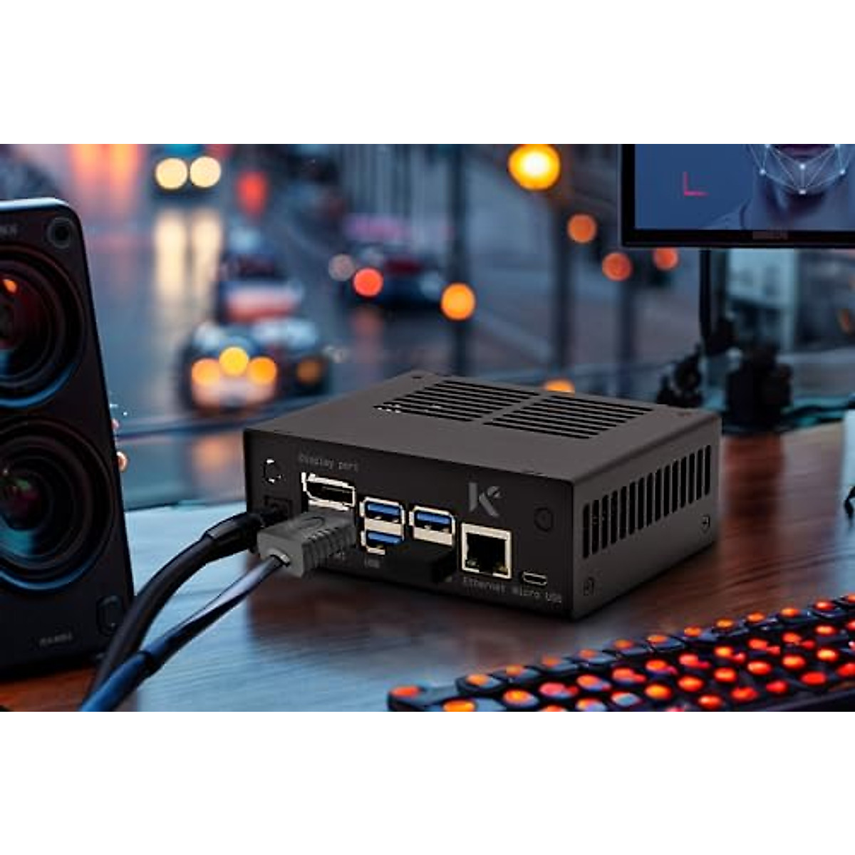 KKSB Steel Case Compatible with NVIDIA Jetson Nano B01 and Xavier NX | Space for Heatsink