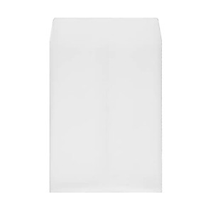 Translucent Paper Bags 4 3/4 x 6 1/2, Vellum Envelopes A6 Self Seal for 4x6 Cards, Wedding Confetti Toss Bags, Invitations, Photos, Graduation, Small Business, Party Favors, Gift Wrapping (White)