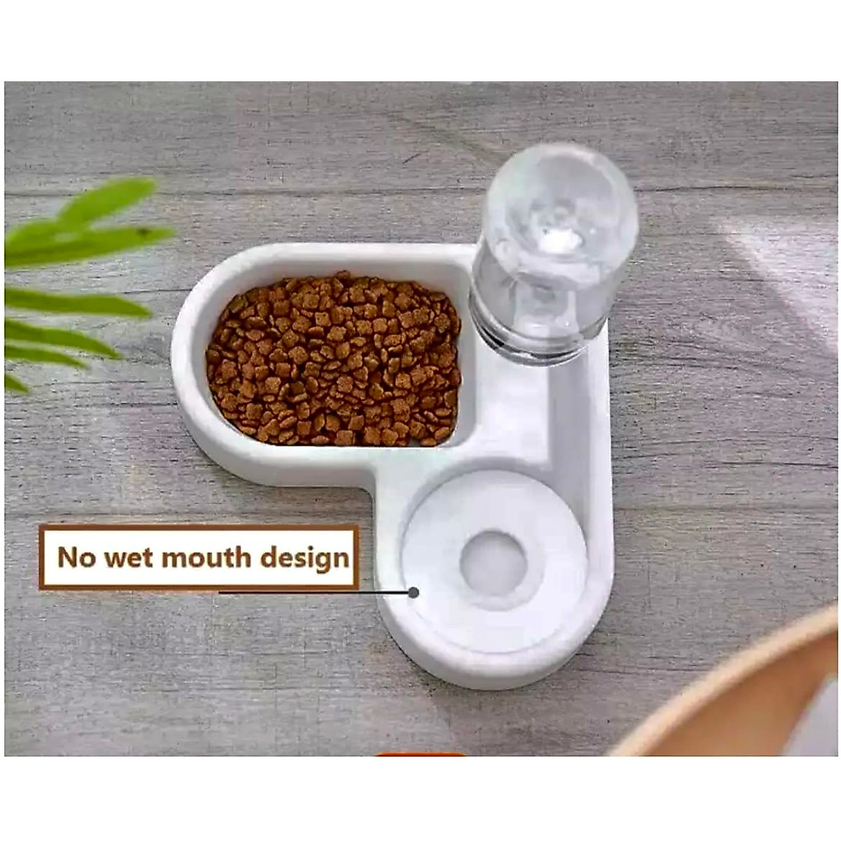Refilling Water Bowl for Small Pets Food and Water Feeder Cats Dogs Rabbits