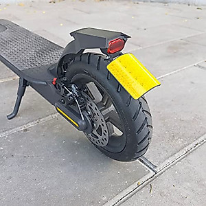 YBang Rear Wheel Fender Kit for Mi 3 for Xiaomi M365 / 1S / Pro / Pro 2 Electric Scooter Accessories, Mudguard with LED Taillight Spare Part Modification Kit, Black