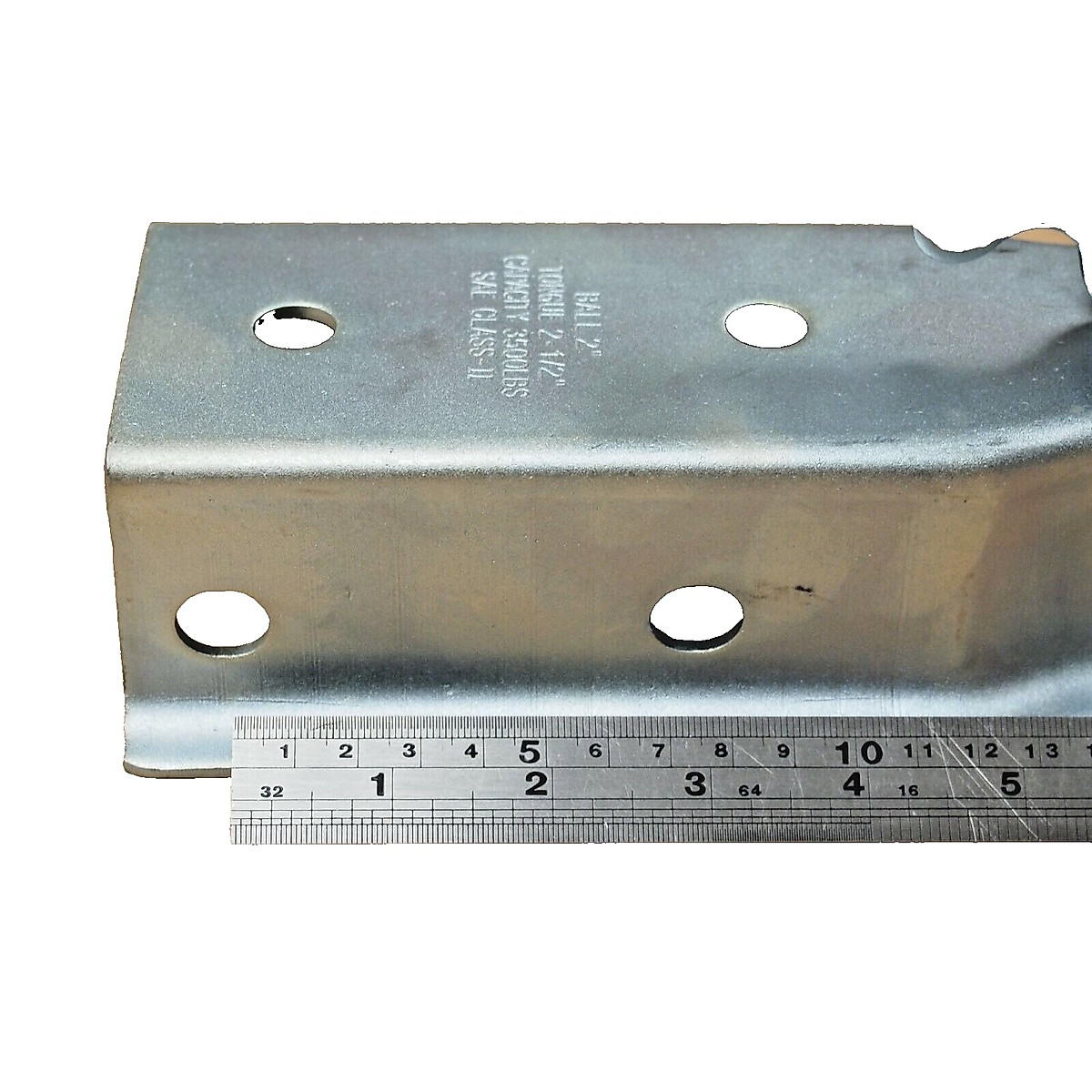 2" x 2-1/2" Trailer Hitch Ball Coupler 2" Hitch Ball 2-1/2" Tongue 3500LBS