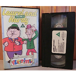 Laurel And Hardy Vol.2 - (1966) TV Series - Classic Animation - Kids - Pal VHS