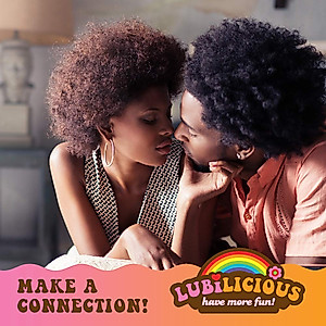 Lubilicious Water Based Lube for Couples - Personal Lube for Sex Him and Her - Natural Glide Sex Lube - Lube Water Based Lubricant for Sex Natural Compliment to Sex Things for Women Pleasure 16.5 oz