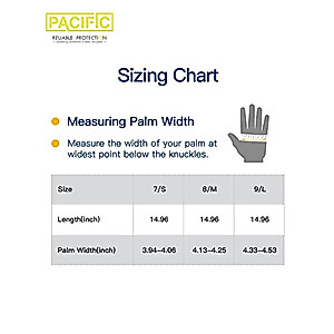 PACIFIC PPE 2 Pairs Reusable Waterproof Dishwashing Cleaning Rubber Gloves, Non-slip, Kitchen Gloves, Small