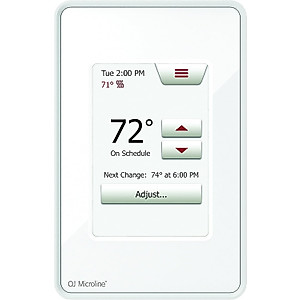 TRM Radiant Floor Heating Kit 94 Square Feet 120 Volt Includes - Mapei Uncoupling Membrane, OJ Microline Programmable WiFi Thermostat with Heat Cable
