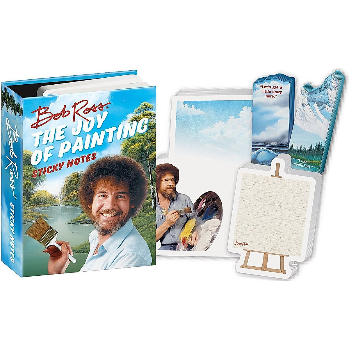 Bob Ross The Joy of Painting Sticky Notes Booklet