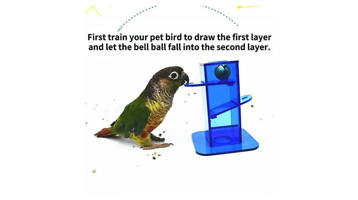 Barn Eleven Parrot Foraging Toys for Smart Birds