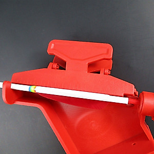 Adjustable Fletching Jig Straight and Helix Tool with Clamp for DIY Archery Arrows Shafts