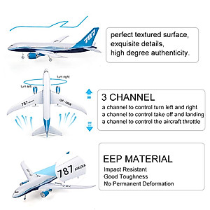 GoolRC QF008 787 Airplane Miniature Model Plane 3CH 2.4G Remote Control EPP Aircraft RTF RC Toy