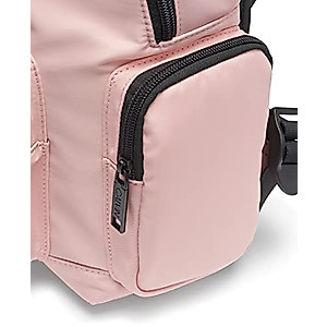 Calvin Klein Women's Basic Side Front Zipper Pocket Backpack, Mellow Rose, One Size