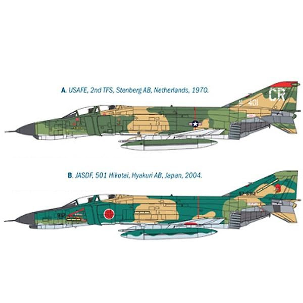 Italeri 2770S 1: 48 - F-4E Phantom II