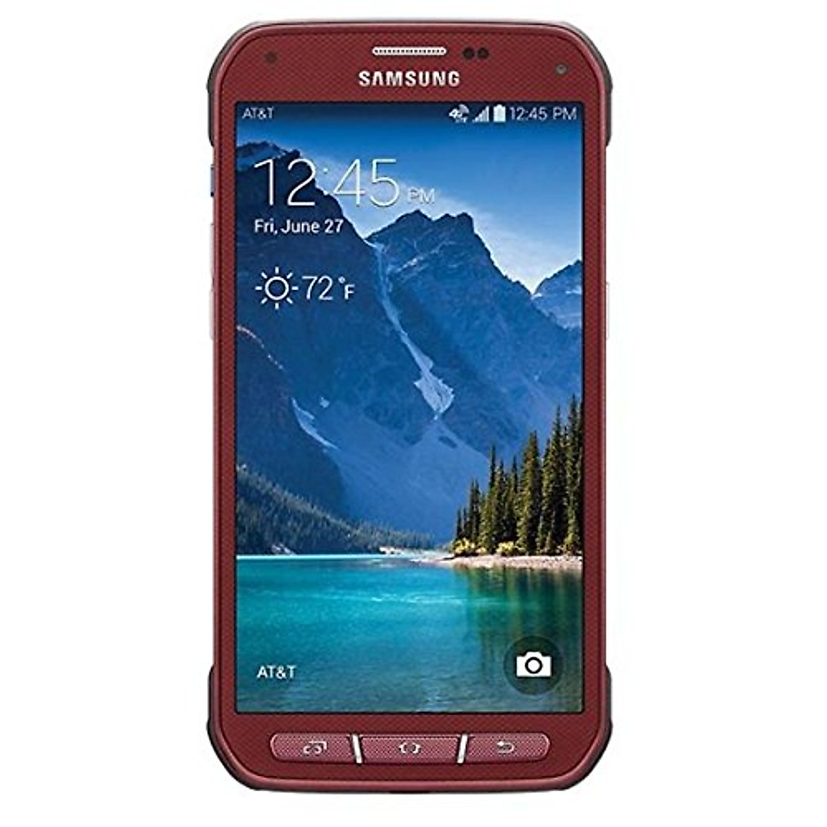 Samsung Galaxy S5 Active G870a 16GB Unlocked GSM Phone - Ruby Red