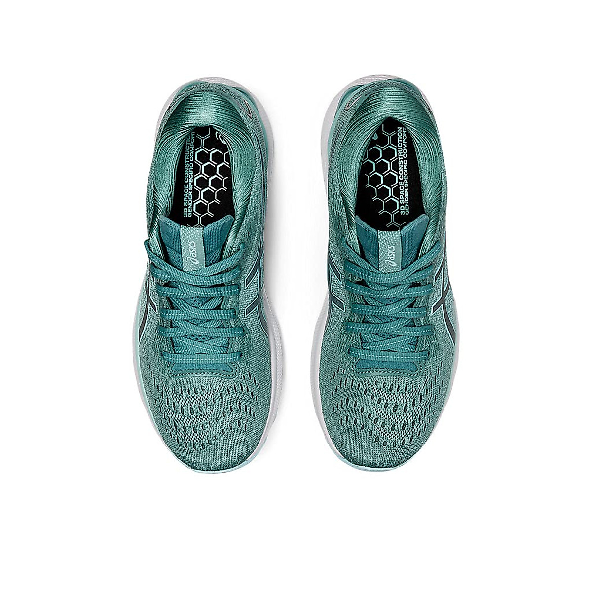 ASICS Women's Gel-Cumulus 24 Running Shoes, 7, White/Orange POP