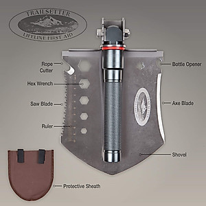 Lifeline Trailsetter Utility Shovel Kit