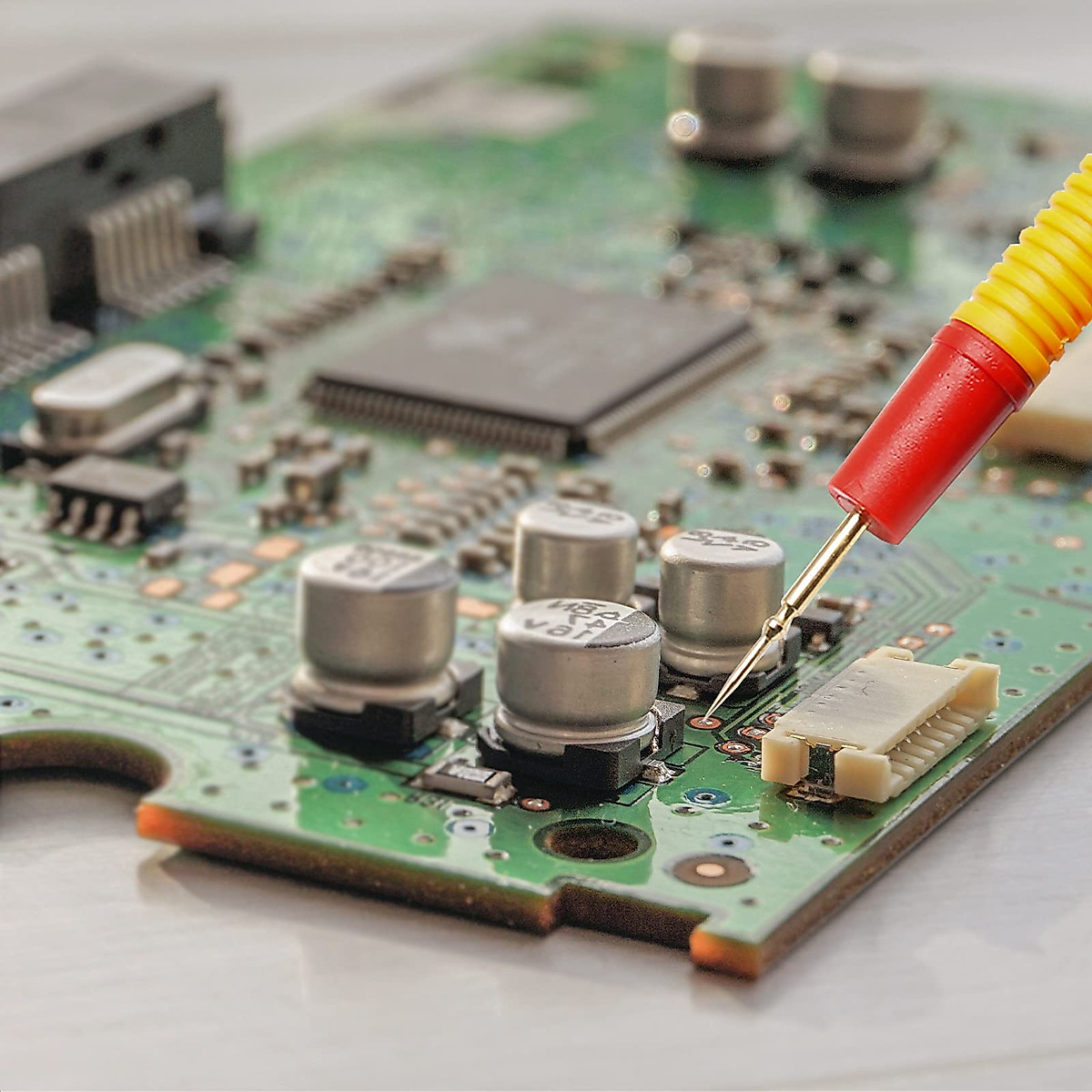 LDEXIN 2 Pairs Digital Multimeter Test Leads Banana Plug, Voltmeter Test Probe Multimeter Probes 10A 1000V