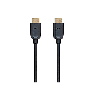 Monoprice Ultra 8K Premium High Speed HDMI Cable - 8 Feet - Black | 48Gbps, 8K@60Hz, Dynamic HDR, eARC - DynamicView Series, 1 Count (Pack of 1)