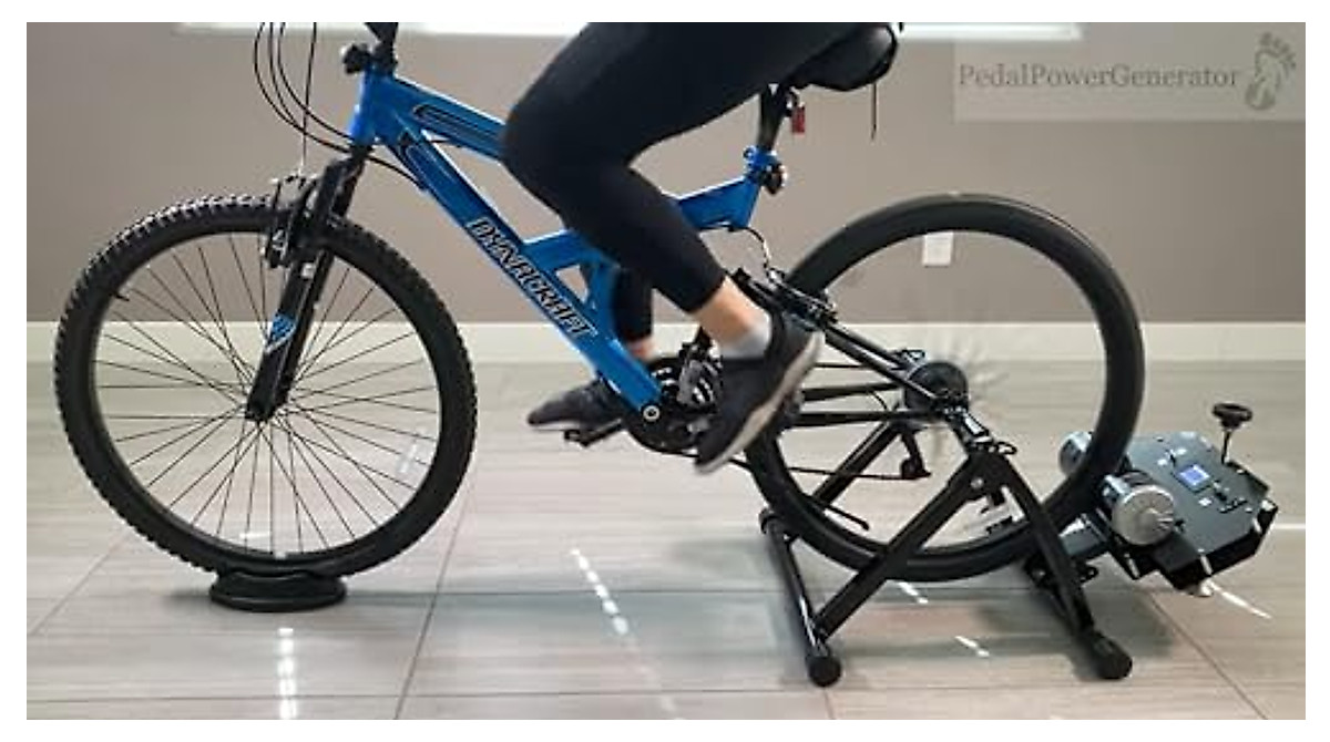 Pedal Power Bicycle Generator System - Emergency Backup Power 500W