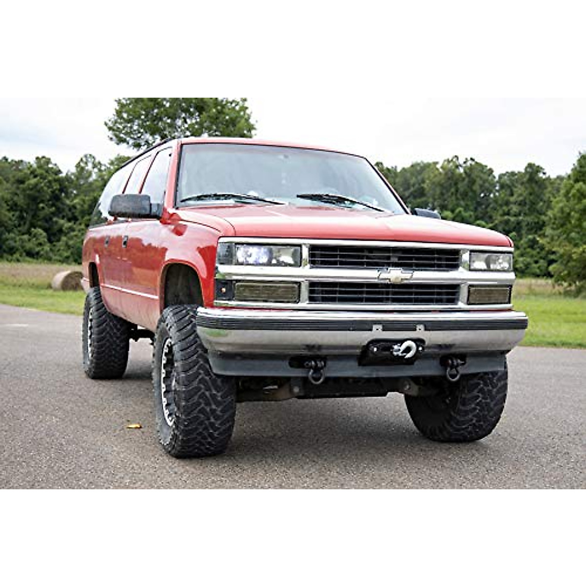 Rough Country Tow Hook Shackle Mounts for 88-98 Chevy/GMC C1500/K1500 - RS163