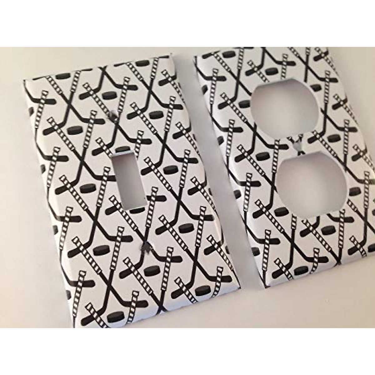 Hockey Light Switch Cover Various Sizes Offered