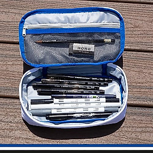 Tombow Mono Pencil Case: Portable Pencil Case, Mono Design, Dimensions 210 x 110 x 55 mm, Ideal for Drawing Accessories and Artist Supplies