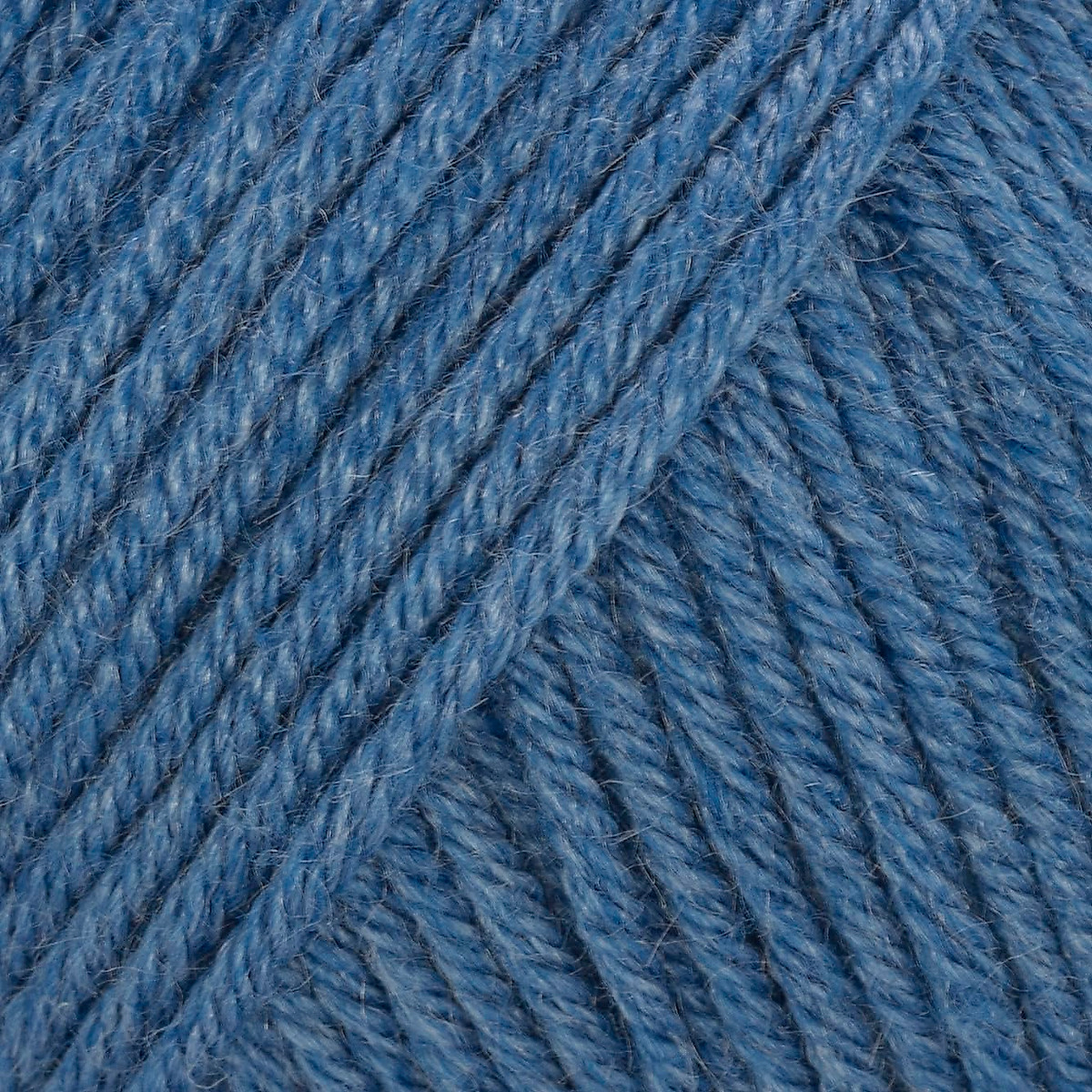 Estako Happy Cotton XL, (2 Skeins Pack) 50% Cotton 50% Acrylic Yarn, Soft, Medium weight (4) for Crochet and Knitting (2 x 1.76 Oz) / (2 x 114 Yrds) (4230 - Denim Blue)