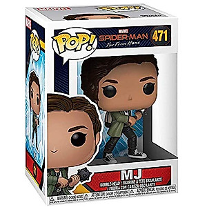 Marvel: Spider-Man Far from Home - Mary Jane (MJ) Funko Pop! Vinyl Figure (Includes Compatible Pop Box Protector Case)