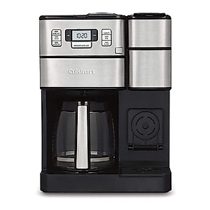 Cuisinart SS-GB1 2 IN 1 Coffee Center Grind and Brew Single Serve K Cups Bundle with 12-Count Colombian Roast Single Serve K-Cup and Tumbler Bundle (3 Items)