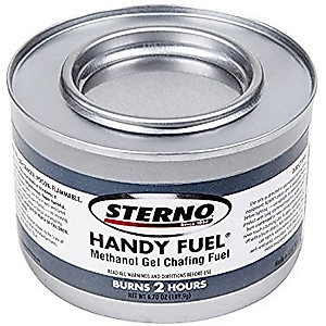 Sterno Products 20102 2 Hour Handy Fuel Methanol Gel Chafing Fuel 6.7oz 2/Pack