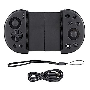 Heayzoki Mobile Gaming Controller, Phone Gamepad Wireless Bluetooth 4.0 Mobile Gamepad Stretchable Joystick Gamepad Controller for 3.5-6.5Inch for Ios/Android