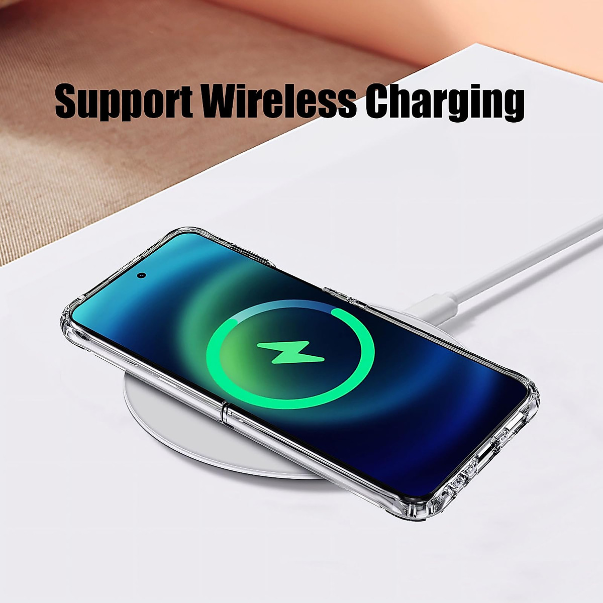 Bcov Galaxy Z Flip 5 Case,Colorful Mandala Skull Flowers Anti-Scratch Solid Hard case Protective Shookproof Phone Cover for Samsung Galaxy Z Flip 5