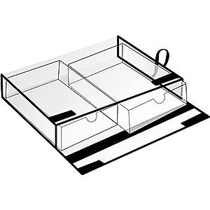 Totally Tiffany Supply CASE W/DRWRS, Blue