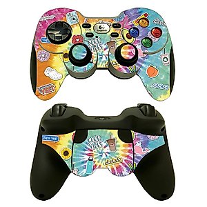 MightySkins Skin Compatible with Logitech Wireless Gamepad F710 - VSCO Girl | Protective, Durable, and Unique Vinyl Decal wrap Cover | Easy to Apply, Remove, and Change Styles | Made in The USA