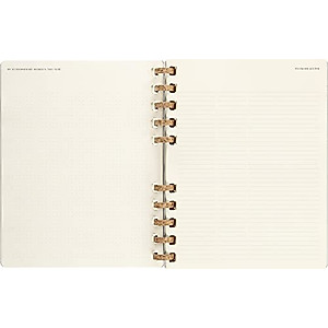 Moleskine Spiral 12 Month 2023 Solar Year Planner, Hard Cover, XXL (8.25" X 11.75"), Smoke