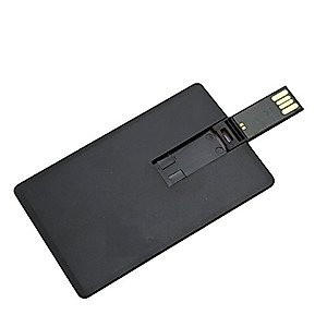 Aneew 16GB 2.0 Black Bank Credit Card USB Flash Drive Memory Stick Storage Gift