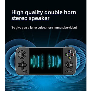 RG405M Pocket Retro Handheld Game Console - Aluminum Alloy CNC - Android 12 System - Supports Google Play - 4.0 Inch IPS Touch Screen with - 128G TF Card 3172 Games - 4500 mAH Battery