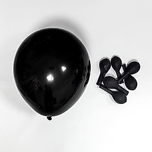 157Pcs Red Black Balloon Garland Arch Kit, Large Small Medium Metallic Gold Diy Balloons for Baby Shower Party Birthday Wedding Graduation Decorations