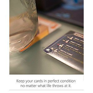 TitanShield Premium Clear Card Sleeves for Standard Sized Board Games and Trading Card 2.5" x 3.5" (150 Sleeves)