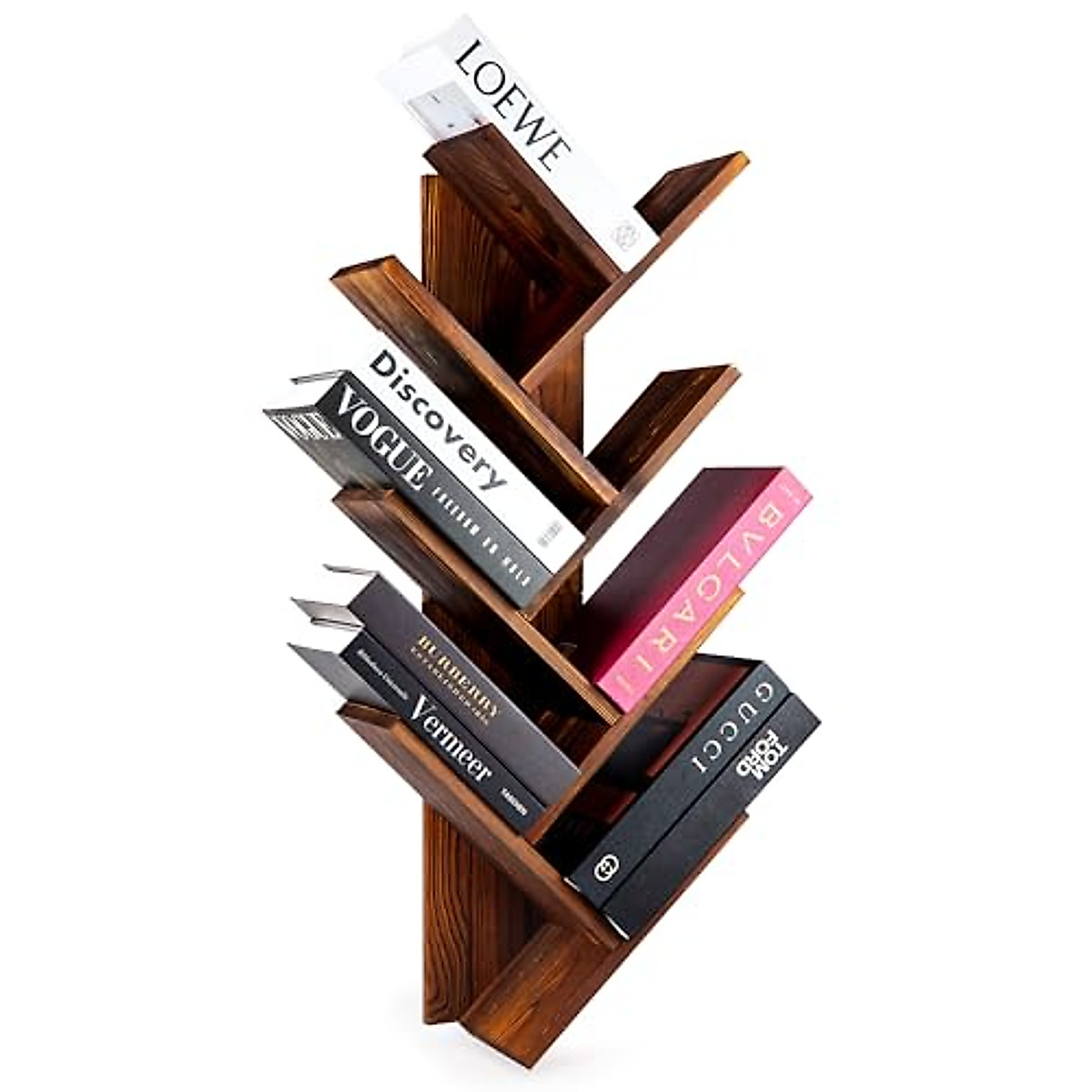 FreshDecor Tree Bookshelf 7-Tier (Brown), FD1011